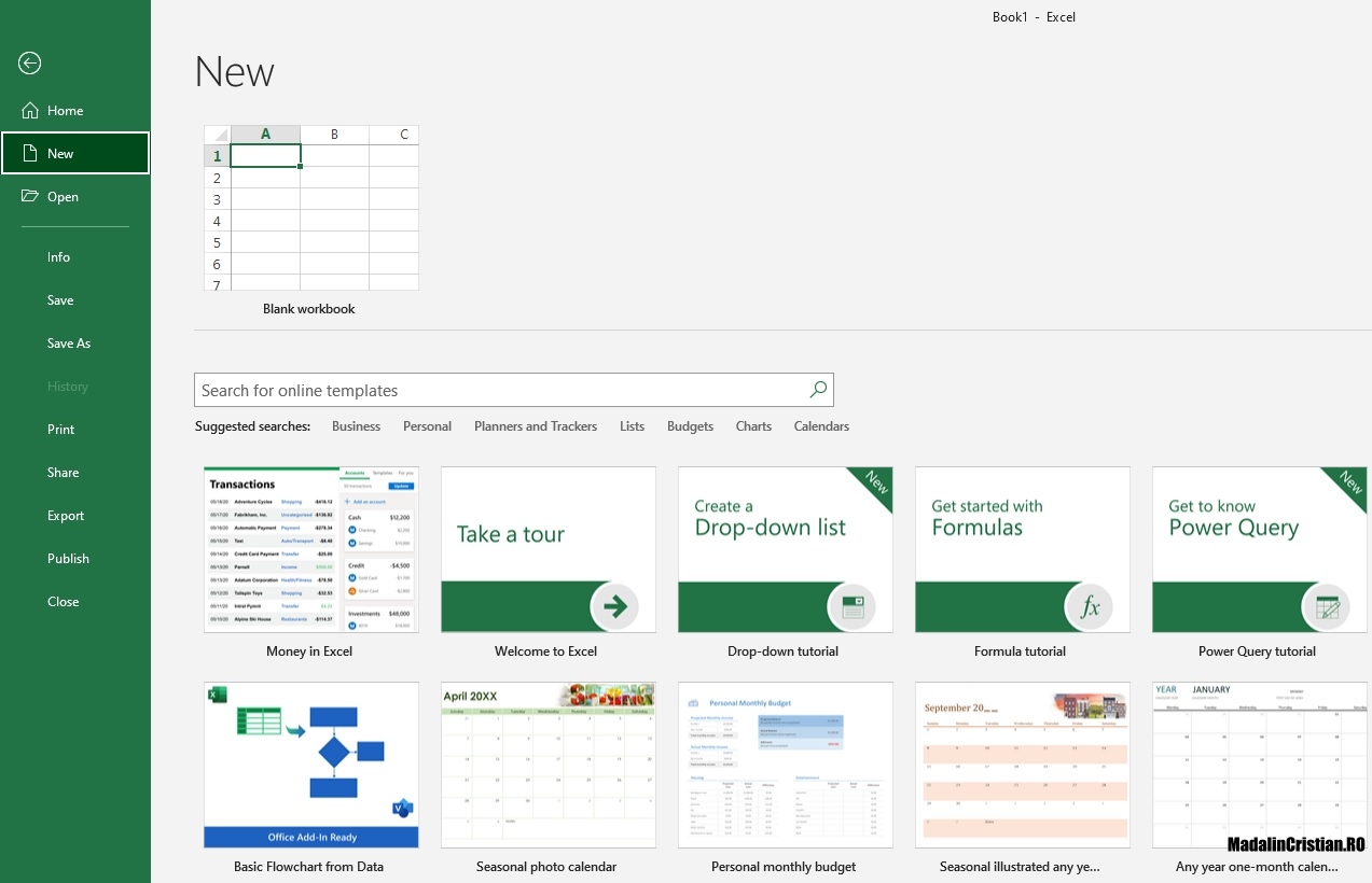 Cum personalizezi mediul de lucru Excel? - MadalinCristian.RO