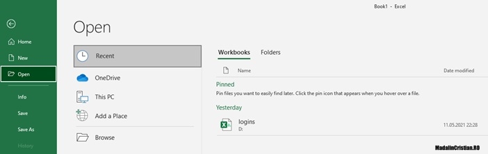 Cum personalizezi mediul de lucru Excel? - MadalinCristian.RO