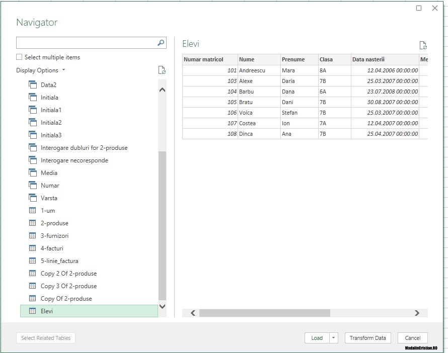 Cum imporți și exporți date în Microsoft Excel? - MadalinCristian.RO